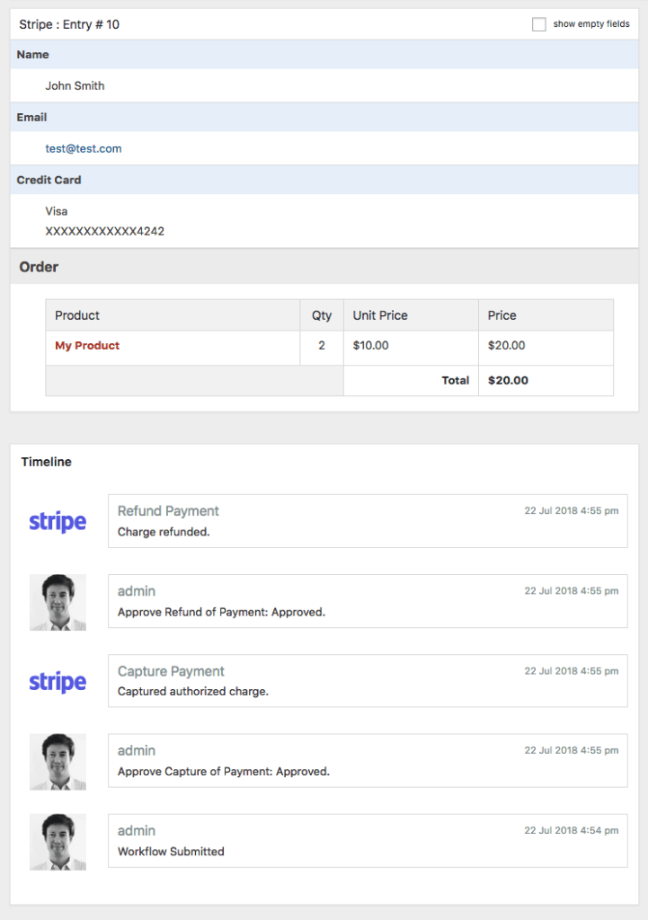 Stripe - Gravity Flow